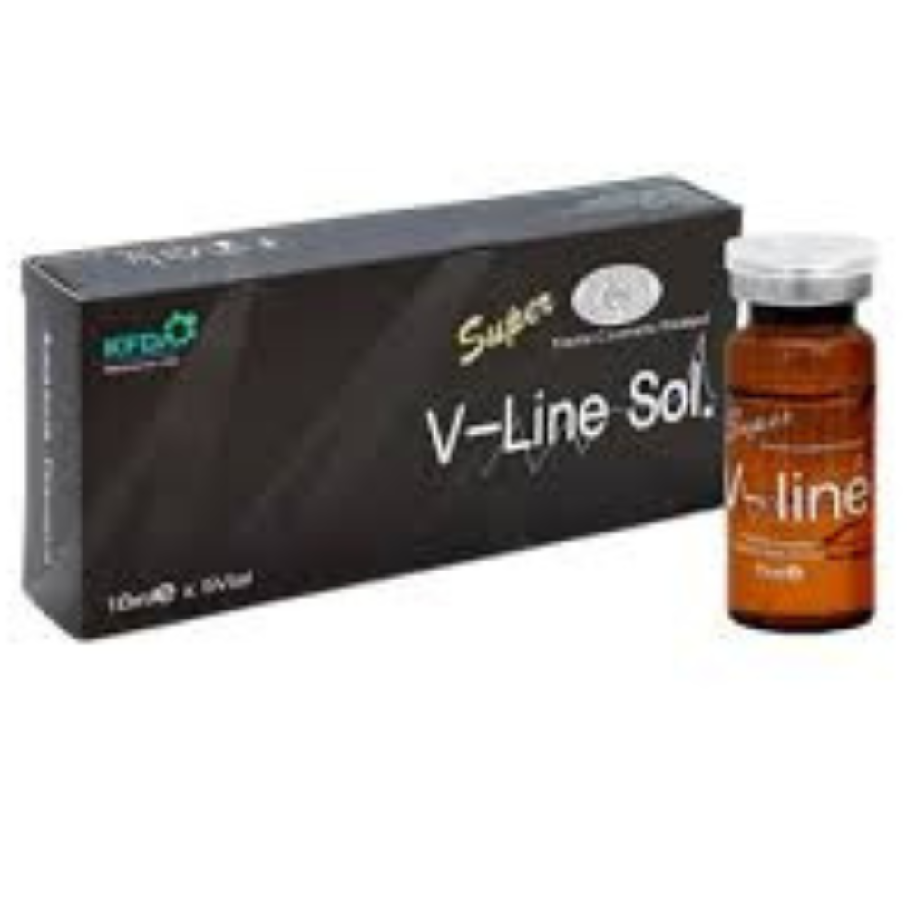 V LINE SOL 5 vials - Face Fat Burner Lipolysis - Beeztox